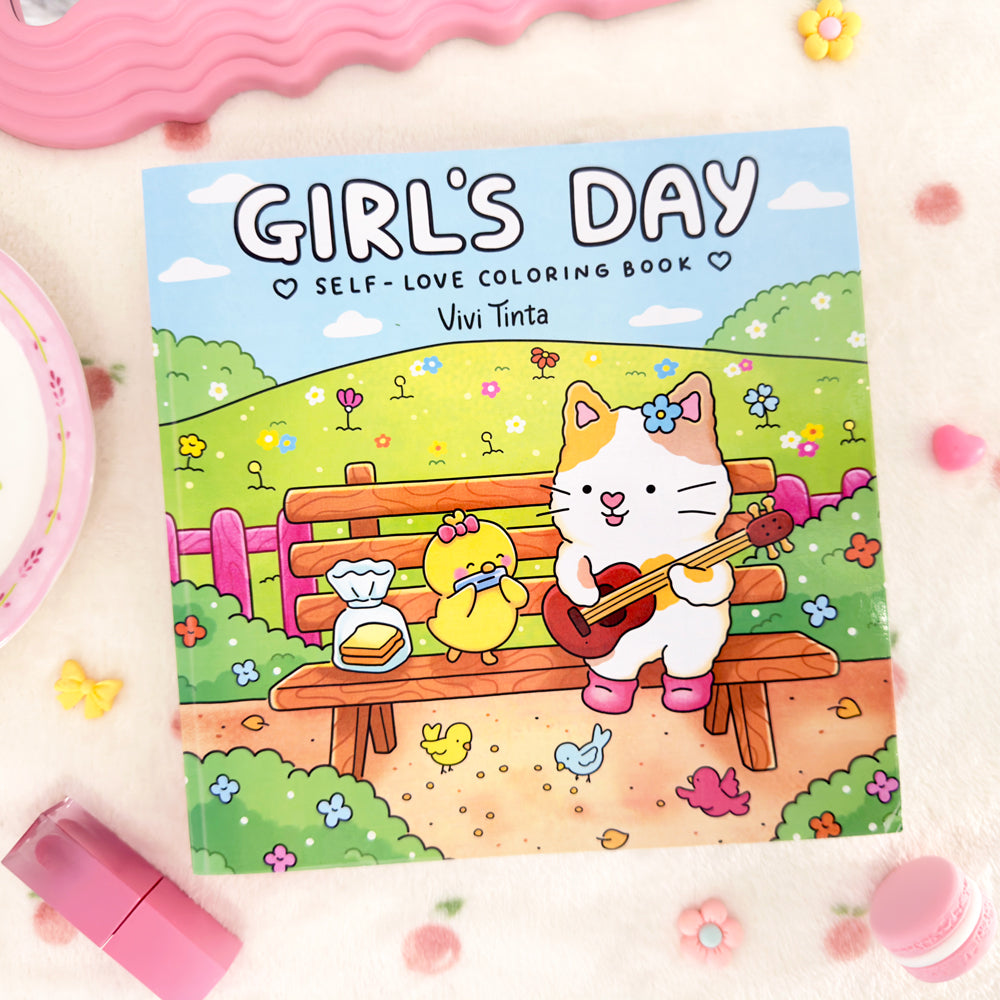 Girl's Day Coloring Book – Vivi Tinta